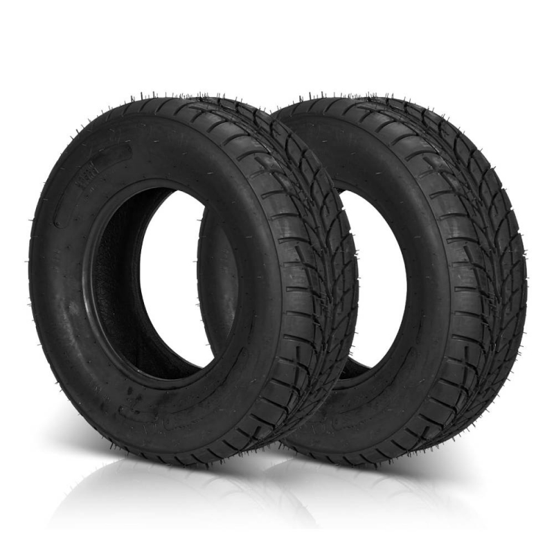 Ktaxon Set of 2 25x8-12 ATV & UTV All Terrain Tires, 4 Ply Tubeless ...