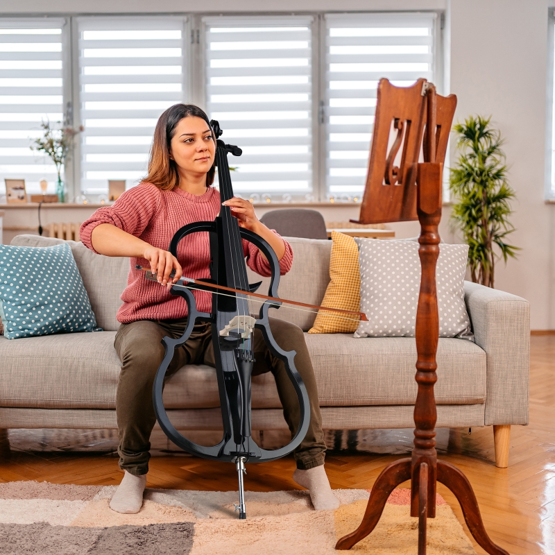 cecilio electric cello setup