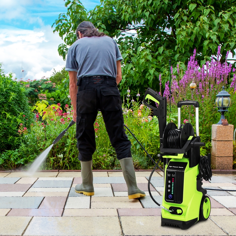 Ktaxon Adjustable High Pressure Washer, 3500PSI 2.6GPM Electric Power ...