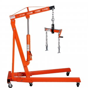 Ktaxon 2 Ton Heavy steel 2000 lb engine crane Load Balancer Workshop ...