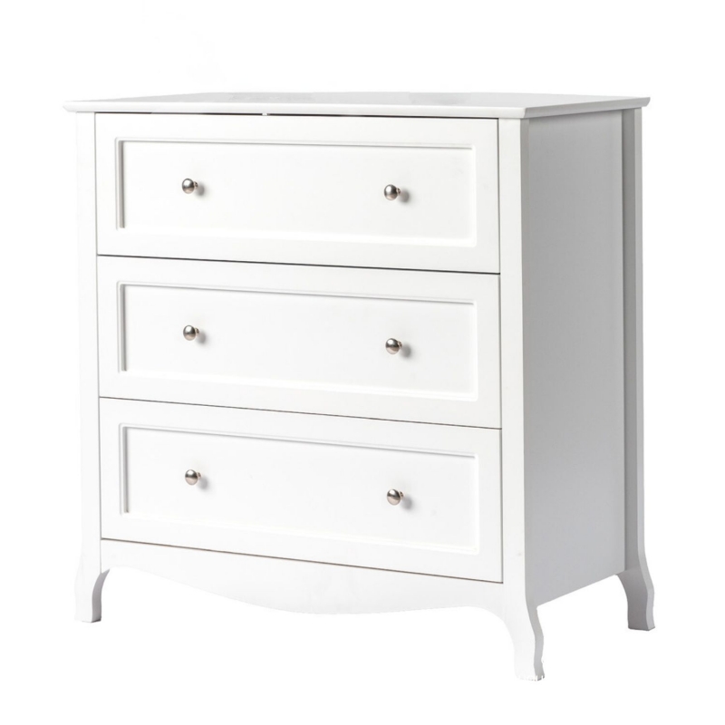 Ktaxon 3 Drawers Dresser Chests for Bedroom, Wood Chset of Drawers ...