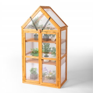 Ktaxon Outdoor Wooden Raised Garden Cabinet ,Planter Box with An ...